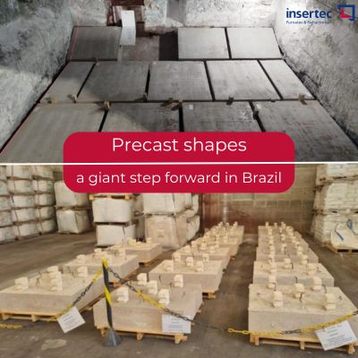 Precast shapes: a giant step forward in Brazil | Insertec